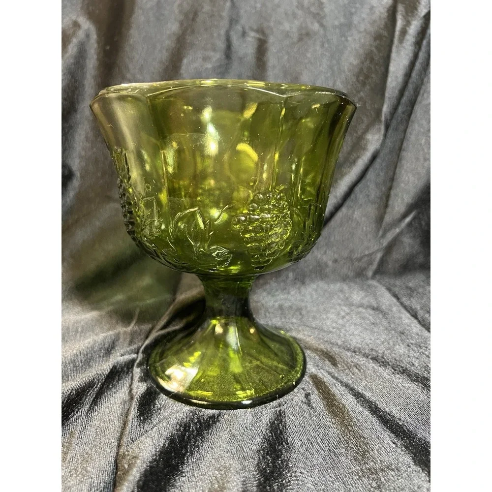 Indiana Glass | Dining | Vintage Indiana Glass Colony Harvest Pedestal ...